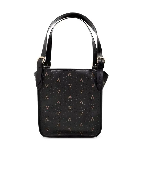 A.p.c. Poppy Small Tote Bag - Black