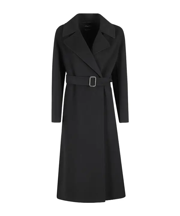Max Mara Manu Belted Long-sleeved Coat - No