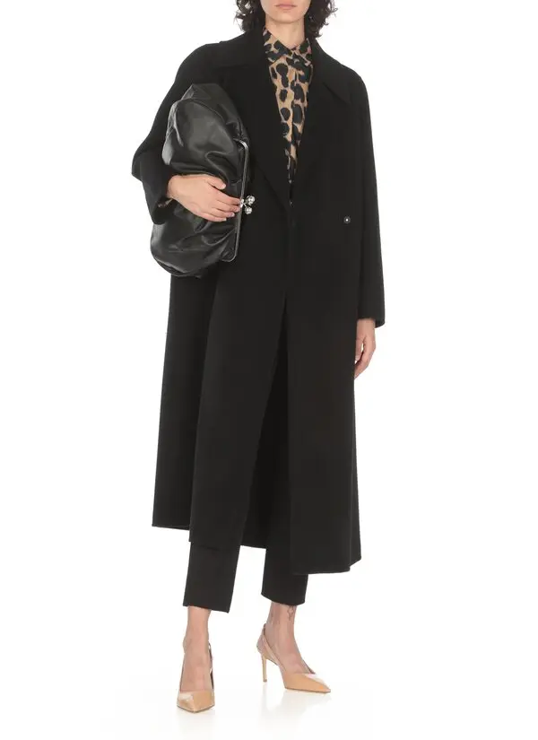 Max Mara Manu Belted Long-sleeved Coat