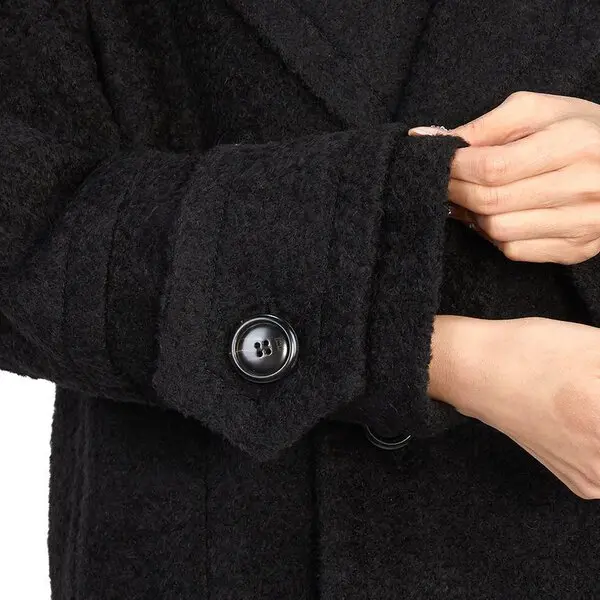 AMI Paris Double-breasted Virgin Wool Overcoat