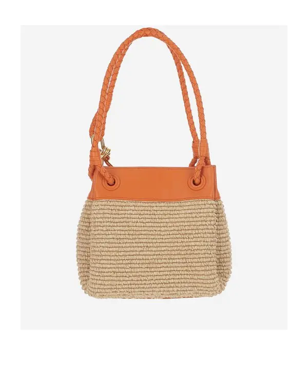 Bottega Veneta Small Parachute Bag - Nude