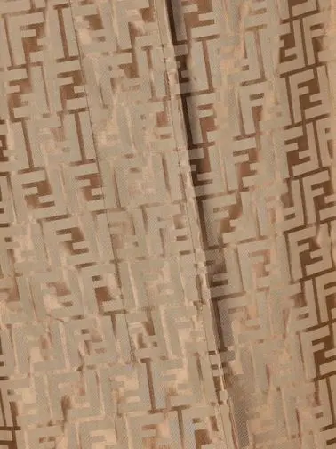 Fendi Ff Printed Long-sleeve Coat