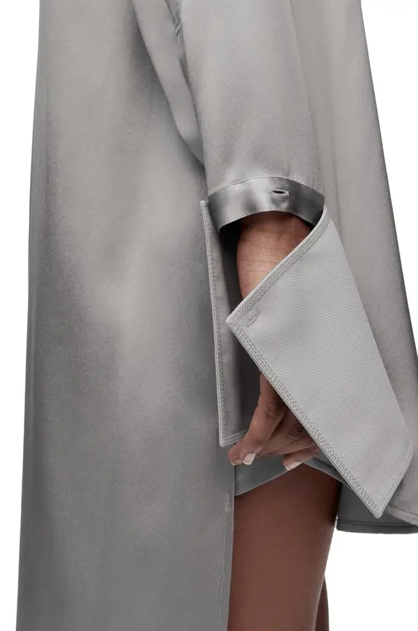 Loewe Deconstructed Silk Shirt Dress