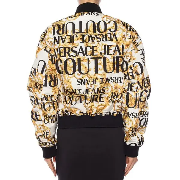 Versace Baroque Printed Double-sided Bomber Jacket