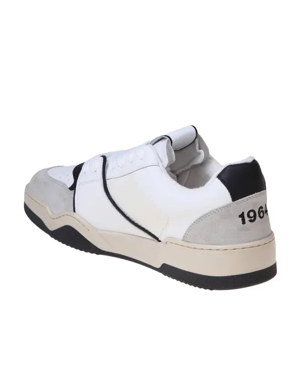 Dsquared2 Spiker Almond Toe Sneakers - White