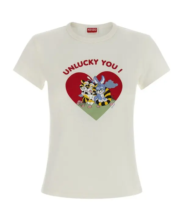 Kenzo Graphic Crewneck T-shirt