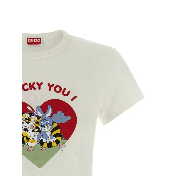 Kenzo Graphic Crewneck T-shirt
