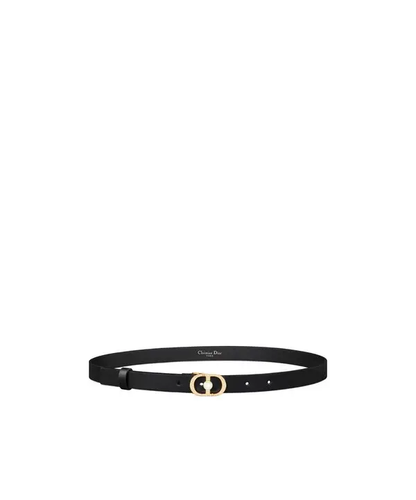 Dior 30 Montaigne Jolie Belt - Black