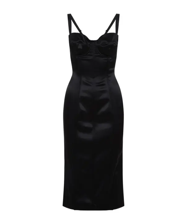 Dolce & Gabbana Sleeveless Satin Gown