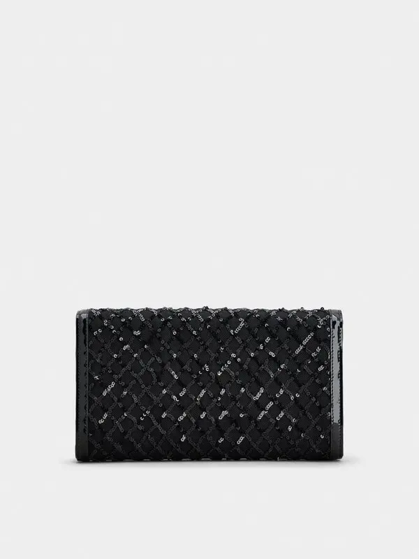 ROGER VIVIER Embellished Chain Shoulder Bag
