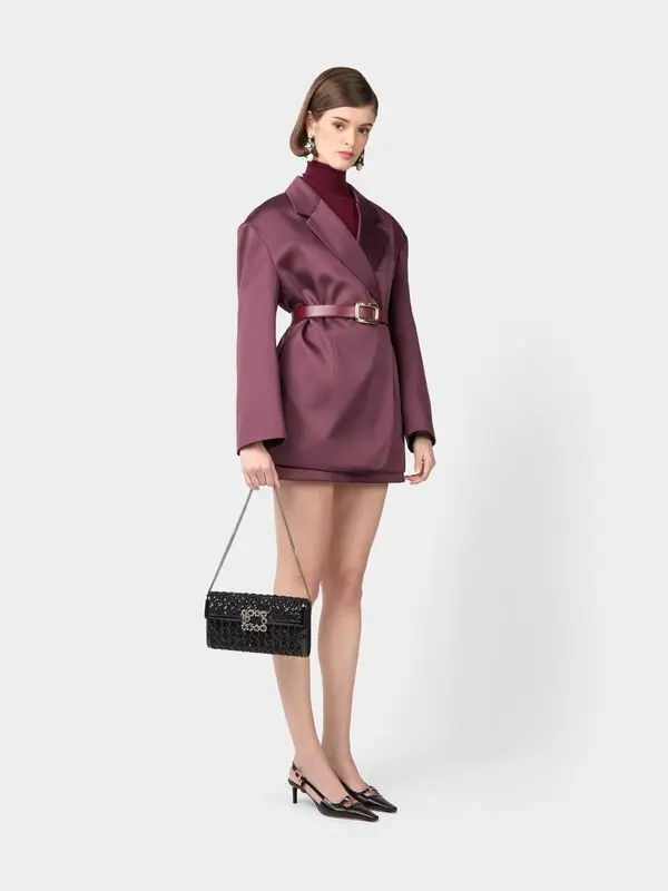 ROGER VIVIER Embellished Chain Shoulder Bag