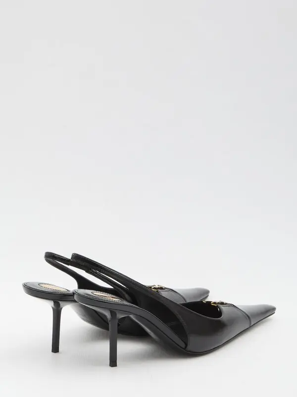 Saint Laurent Babylone Bretuil Slingback Pumps