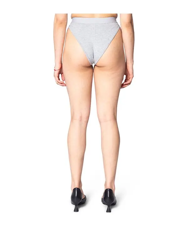 MARINE SERRE Moon Logo Stretched Jersey High-waist Briefs
