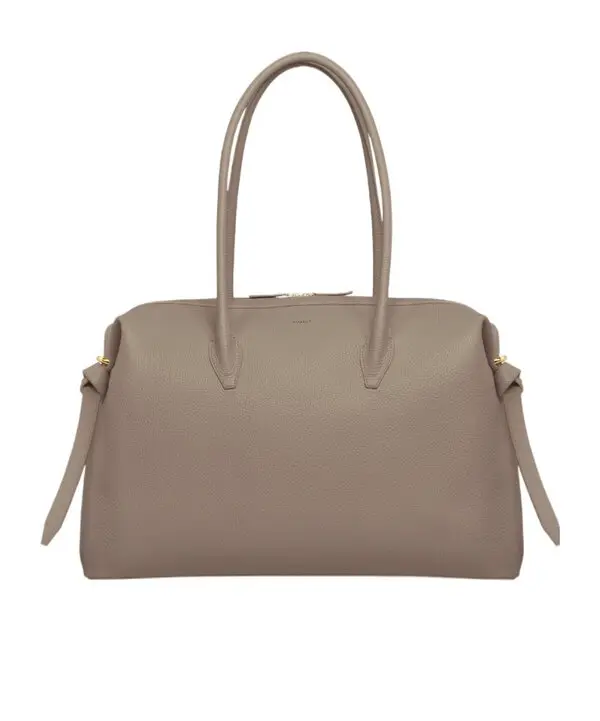 Yuzefi Large Brioche Duffle Bag - Gray