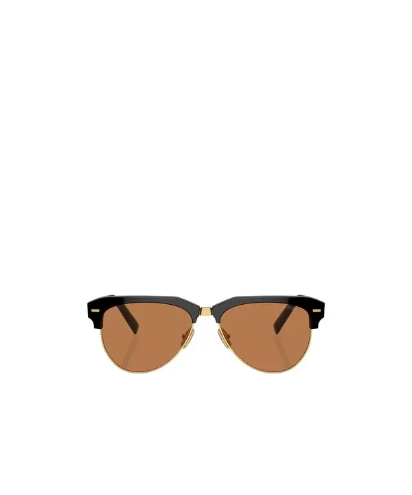Miu Miu Aviator Sunglasses With Logo Detail