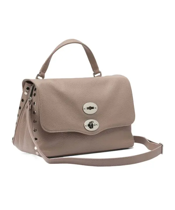 ZANELLATO Logo Handbag - Nude