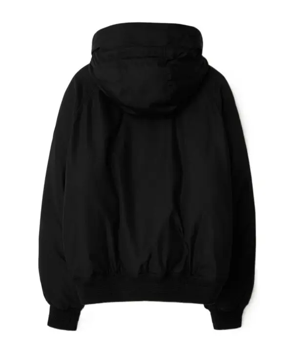 Burberry Hooded Padded Jacket With Ekd Motif