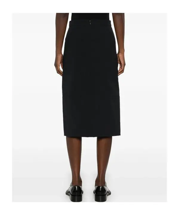 Theory Pleated High-waisted Trousers With Ruched Detailing