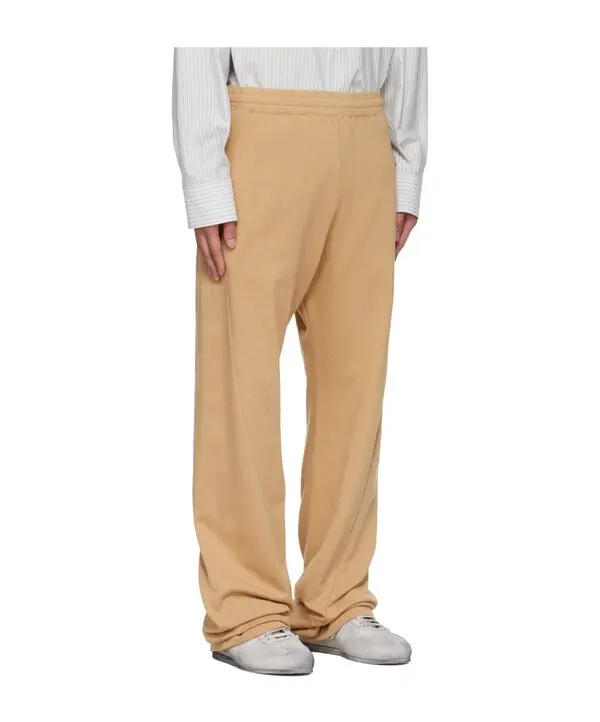 MAISON MARGIELA Drawstring Sweatpants - Ocre