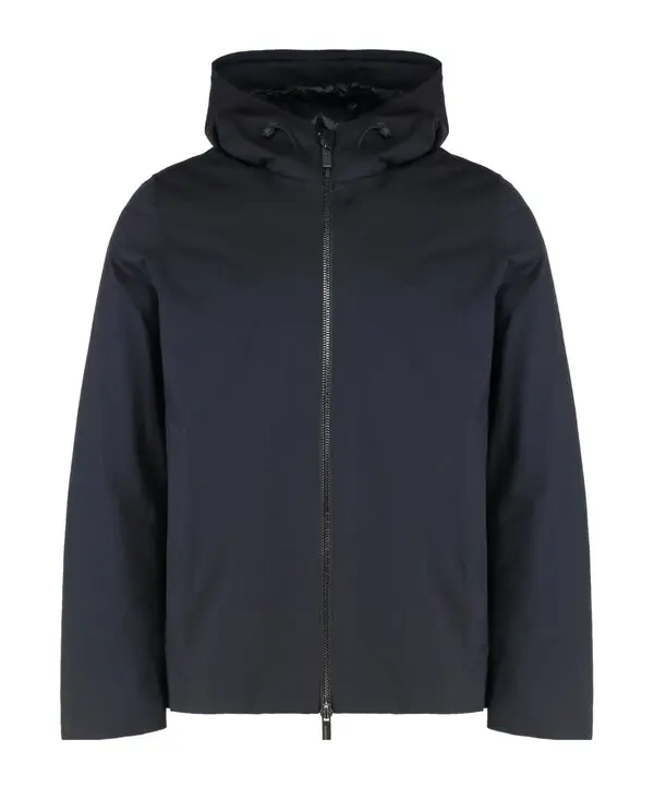 RRD Hooded Double-zip Jacket - Black