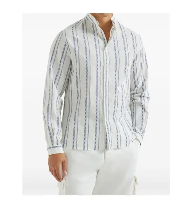 Brunello Cucinelli Long-sleeves Shirt - White