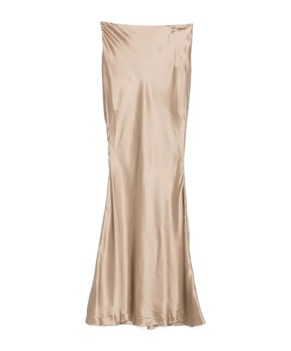 ENTIRE STUDIOS Off-the-shoulder Mermaid Dress - Nude