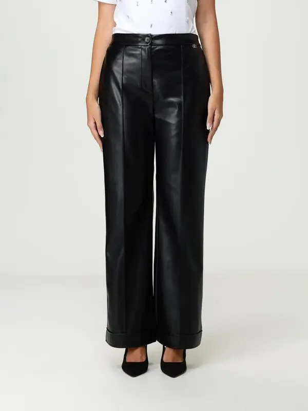 Liu Jo Wide-leg Leather Pants