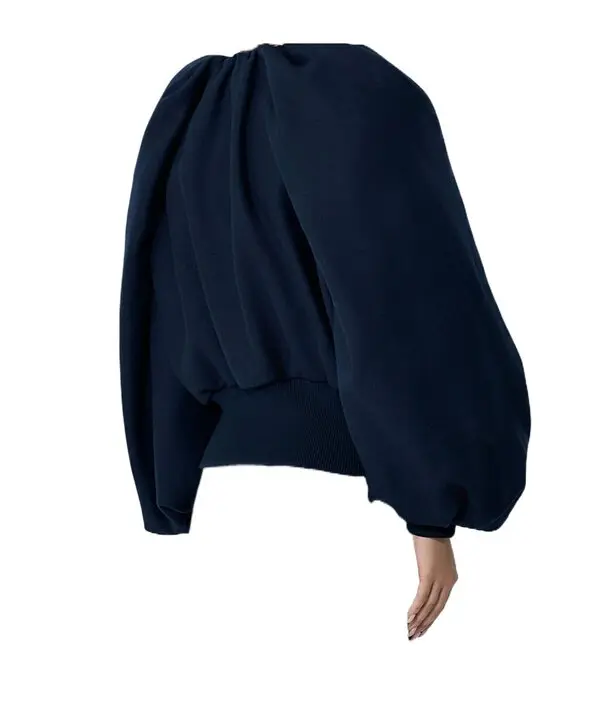 Dries Van Noten Oversized Sleeve Constructed Jacket