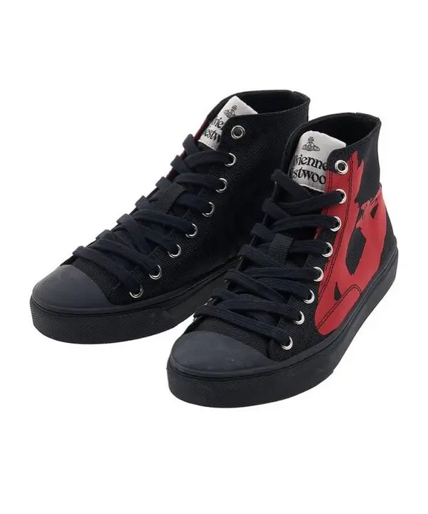 VIVIENNE WESTWOOD Logo-print High-top Sneakers