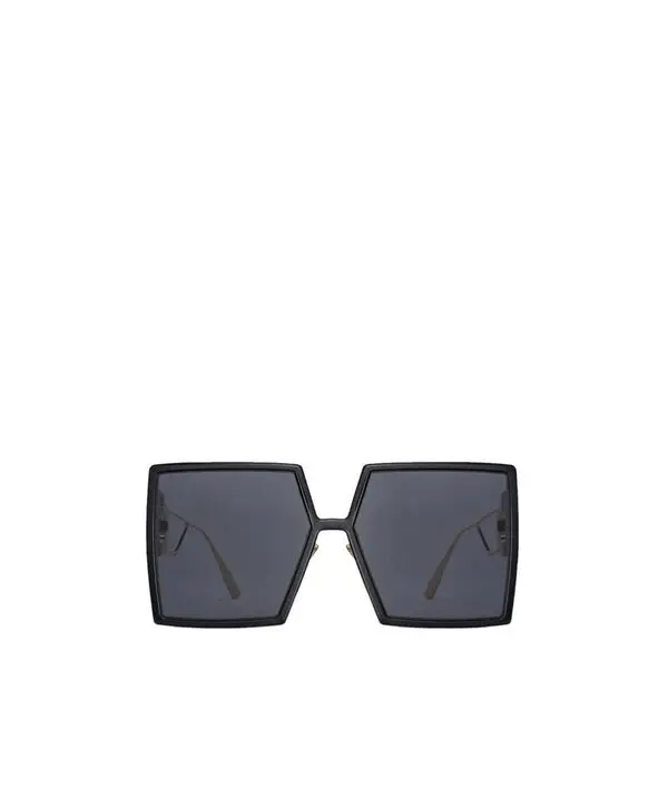 Dior 30 Montaigne Square Frame Sunglasses - Gray