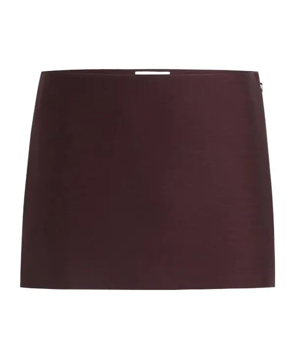 Khaite Jett Skirt - Almandine