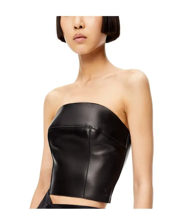 Loewe Short Fitted Chest Wrap Top