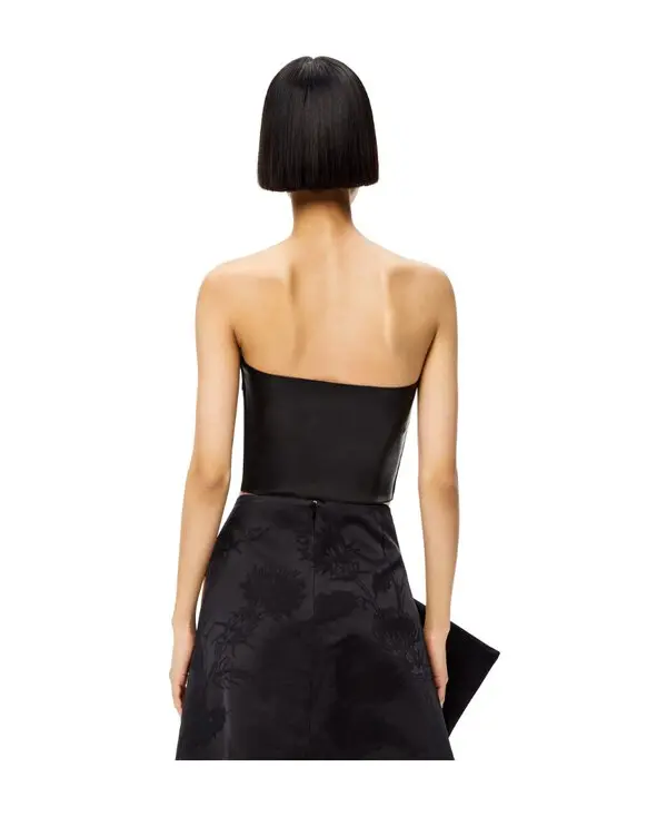 Loewe Short Fitted Chest Wrap Top