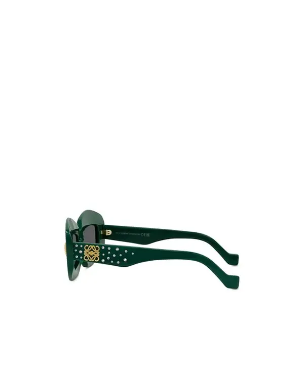 Loewe Cat Eye Frame Sunglasses - Green