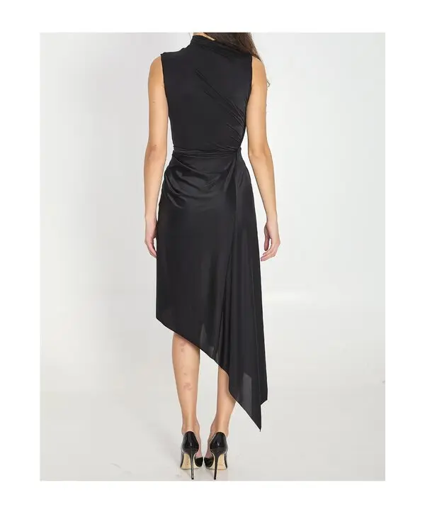 Balenciaga Asymmetric Stretch Dress