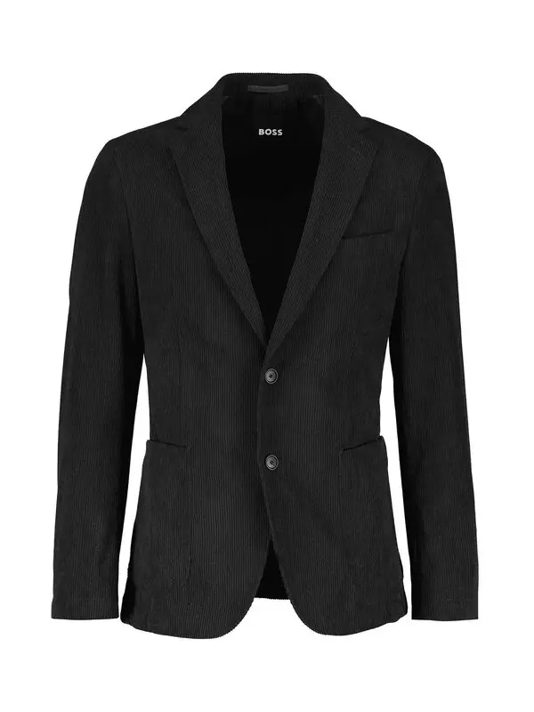 Hugo Boss Corduroy Blazer - Black