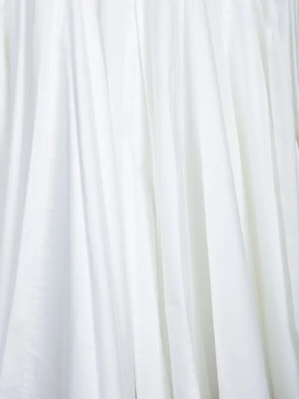 Jacquemus La Robe Agave Sleeveless Midi Dress - White