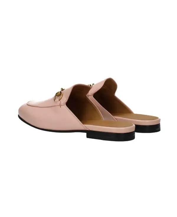 Gucci Princetown Muller Mules With Horsebit Detail