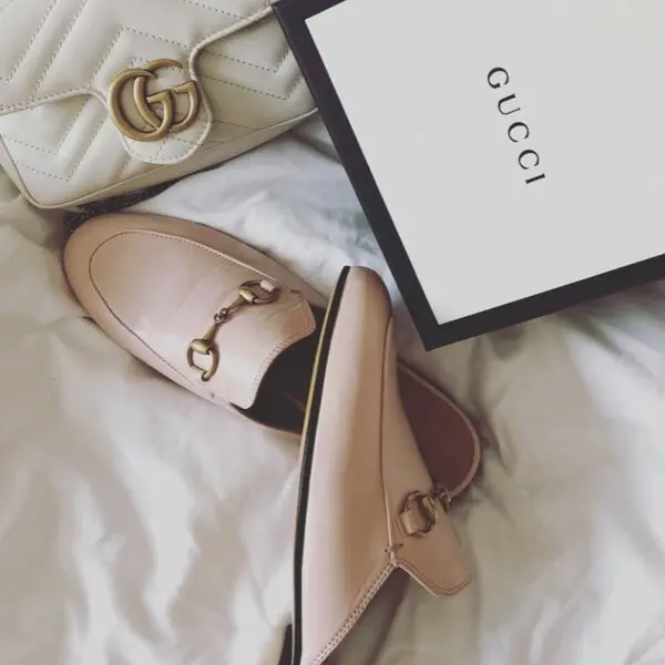 Gucci Princetown Muller Mules With Horsebit Detail
