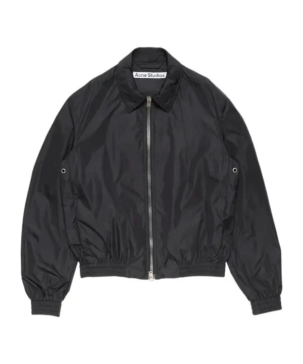 Acne Studios Logo Technical Jacket - Black