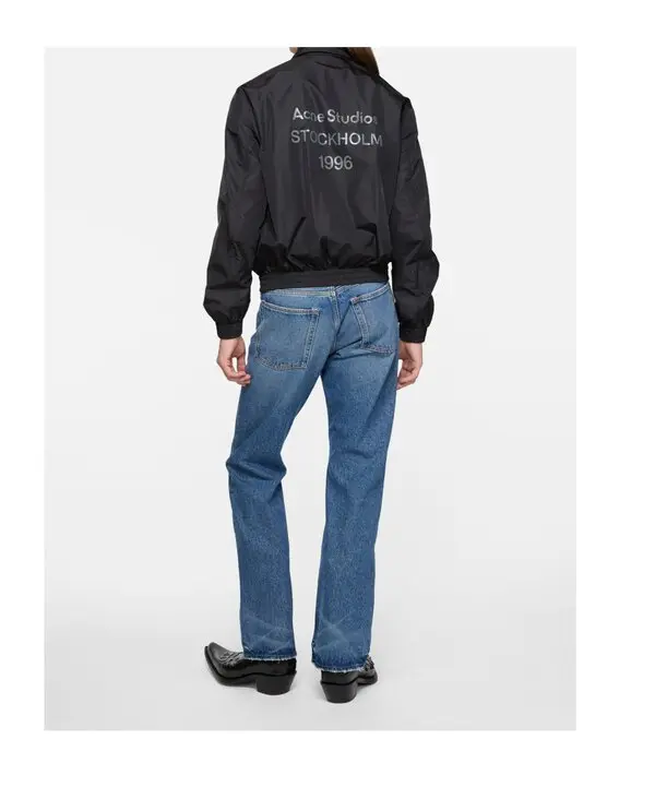 Acne Studios Logo Technical Jacket - Black