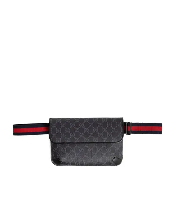 Gucci Gg Monogram Belt Bag - Black