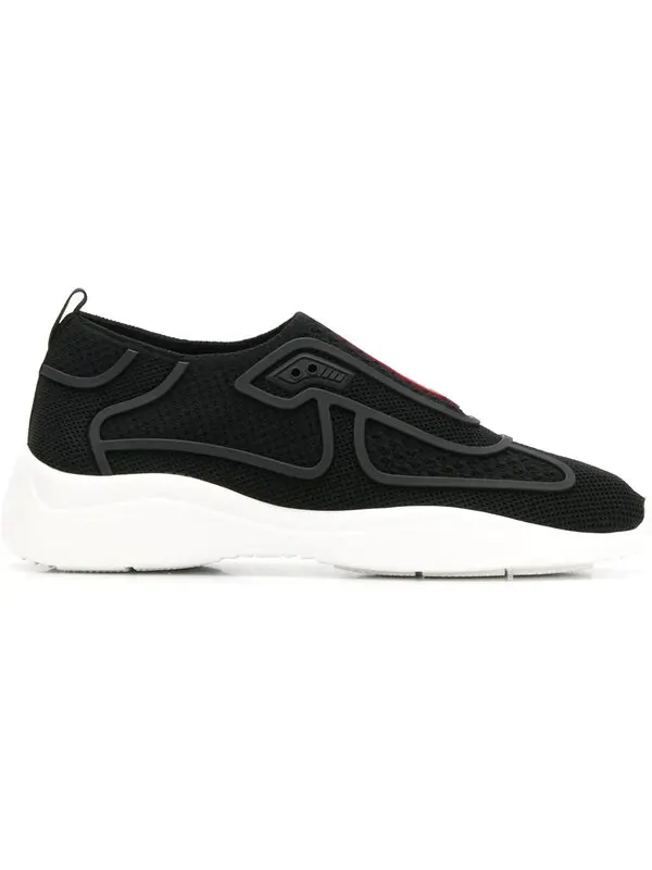 Prada Logo Sock Sneakers