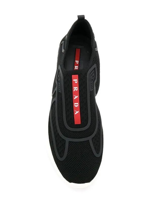 Prada Logo Sock Sneakers