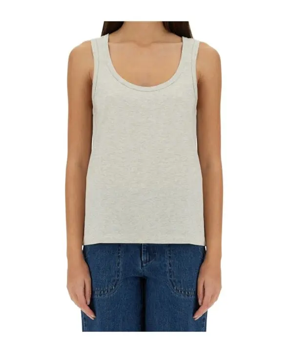 A.p.c. Sleeveless Round Neck Tank Top