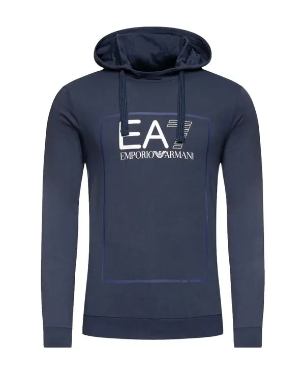 EA7 Logo Hooded Sweater
