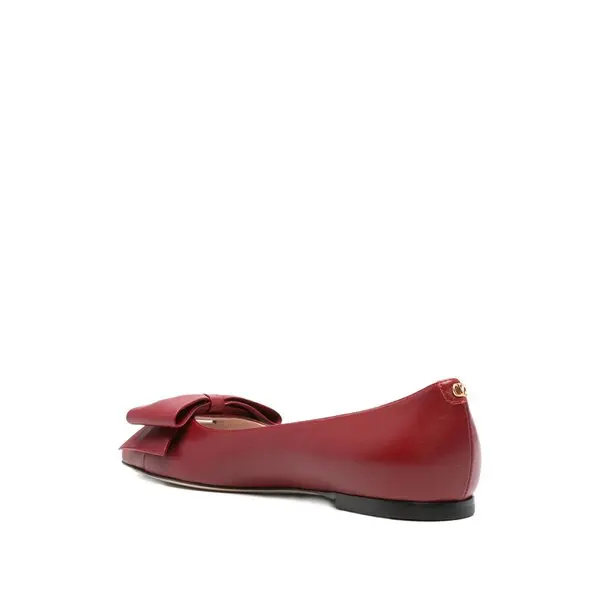 Valentino Garavani Bow Detail Ballet Flats - Pink