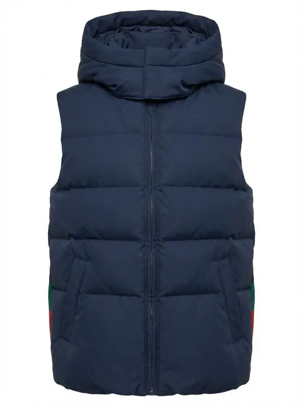 Gucci Hooded Quilted Gilet