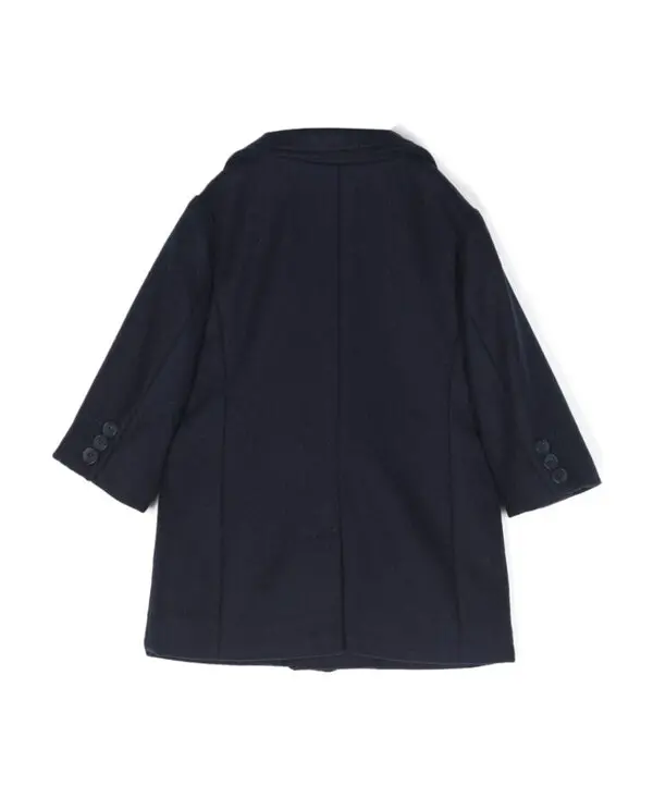 FAY Virgin Wool Blend Layered Coat
