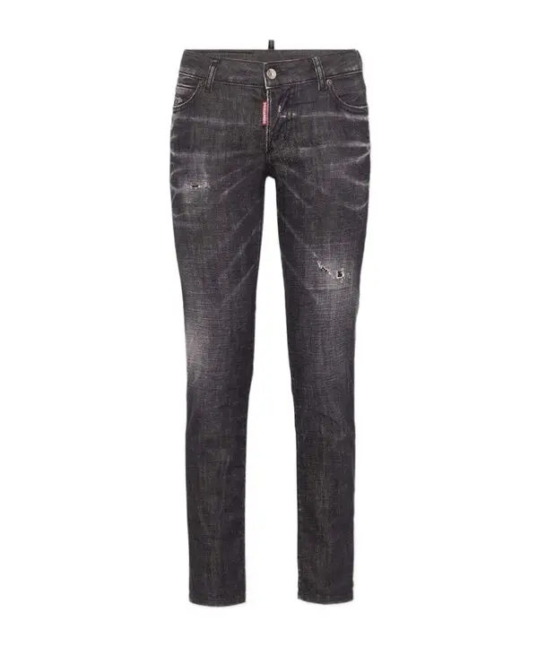 Dsquared2 Distressed Skinny Jeans - Black